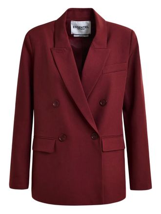 Essentiel Doppelreihiger Blazer - Rot