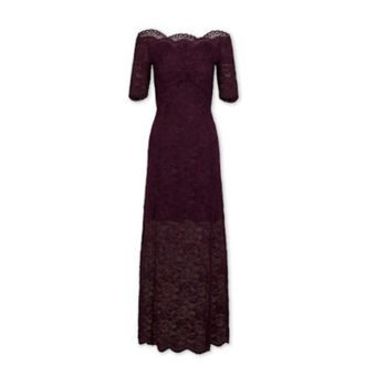 Paco Rabanne Lace-Mix Midi-Kleid - - Dresses - Damen - Rosa - S