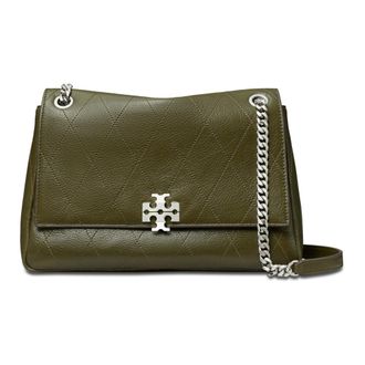 Tory Burch Charlie Umh&auml;ngetasche - - Bags - Damen - Gr&uuml;n - ONE SIZE
