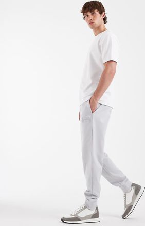 Lacoste Pantalon de jogging slim en jersey - Gris clair