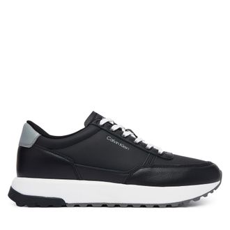Calvin Klein Sneakers Calvin Klein City Runner Laceup Lth Mix HM0HM02214 Schwarz