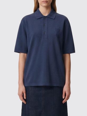 Ami Polo AMI PARIS Damen Farbe Blau