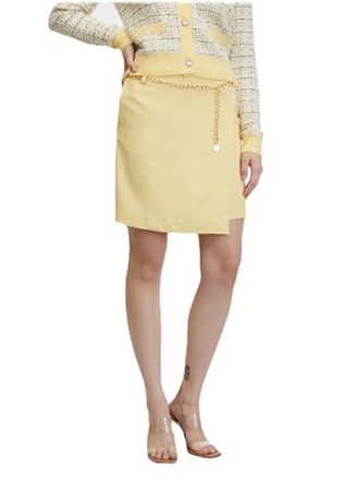 ORSAY Jupe jaune pour femme Jupes tendance | Styles f&eacute;minins | Derni&egrave;res tendances de la jupe | Mode femme | V&ecirc;tements &eacute;l&eacute;gants | Designs polyvalents | Esse