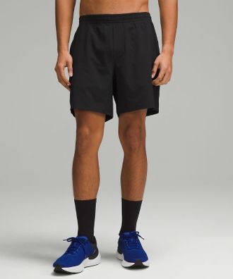 lululemon Pace Breaker Shorts mit Liner f&uuml;r M&auml;nner - 18 cm - Gr&ouml;&szlig;e 3XL in Black