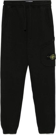 Stone Island Jogginghose aus Bio-Baumwolle - Schwarz