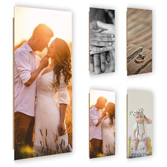 Feeby Deco Panel mit Ihrem Wunschmotiv Wandbild XXL Deko Bilder 60x150 cm