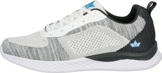 Lico Unisex Tarent Sneaker, Weiss/Grau/Blau, 42 EU