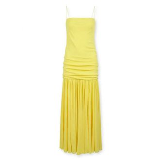Jacquemus Femme, Robes, Jaune, Taille: 38 FR Robe Abiha