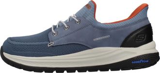 Skechers Homme, Chaussures, Bleu, Taille: 46 EU Meroe Alden