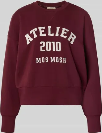 Mos Mosh Oversized Sweatshirt aus Viskose-Mix Modell Nima