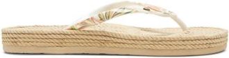 Roxy Femme Sud Beach Sandale, White Pink Multi, 41 EU