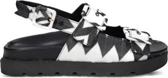 Missoni sandales &agrave; motif zigzag - Noir