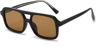 Generic Lunettes De Soleil D&eacute;coratives For Hommes Et Femmes, Id&eacute;ales For La Conduite, Les Loisirs Plein Air Sports(Brown)