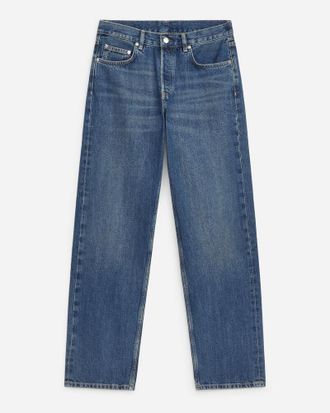 Arket OCEAN Loose Selvedge Jeans -Blau