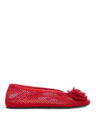 Ganni Ballerinas - Rot