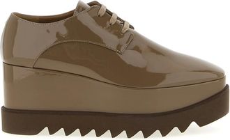 Stella McCartney Femme, Chaussures, Brun, Taille: 39 1/2 EU Monocrome Elyse Wedges