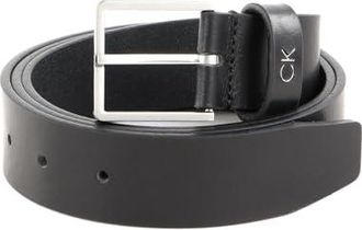 Calvin Klein Ceinture Homme Formal Belt 3.5 cm Ceinture Cuir, Noir (Ck Black), 110 cm