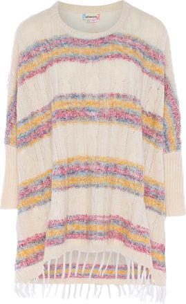 Mymo Pullover Frauen Wollwei&szlig;