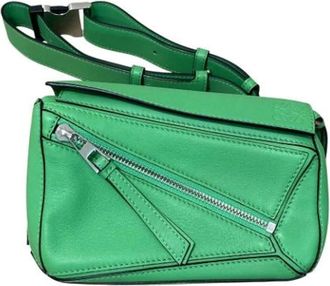 Loewe Sac bandouli&egrave;re Pre-owned - Femme - Pre-owned - Vert - Taille: ONE Size