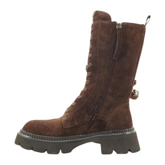 Gio+ Greta Schn&uuml;rstiefel - - Shoes - Damen - Braun - 36 EU