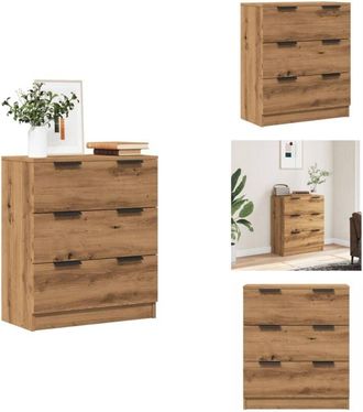 vidaXL Sideboard Artisan-Eiche 60x30x70 cm Holzwerkstoff - Sideboard - Sideboards - Kommode - Schubladenkommode