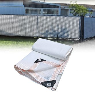 Generic Weiß Schattiernetz 1/2/3/4/5/6/7/8/9/10/11/12/13/14/15M Schattennetz 90% Shading Rate Schattierungsnetz Für Hof Dach/Garten/Pflanze/Gewächshaus/Scheun