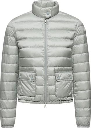 Moncler Femme, Vestes, Gris, Taille: 38 FR Lans Short Down Jacket