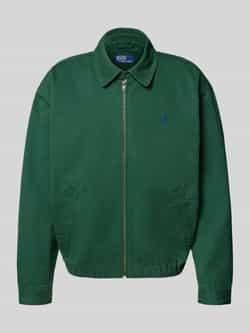 Polo Ralph Lauren Blouson mit Umlegekragen und Label-Stitching