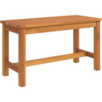 vidaXL Banc de jardin 80x35x45 cm bois massif dacacia vidaXL