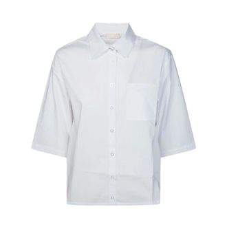 Liu Jo Femme, Blouses et Chemises, Blanc, Taille: 36 FR LIU JO Chemises White