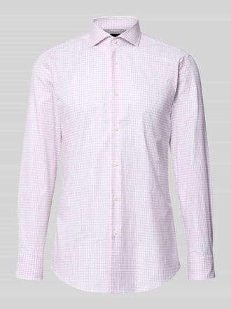 HUGO BOSS Slim Fit Businesshemd aus Baumwoll-Mix Modell H-HANK-SP-B1-C1-261