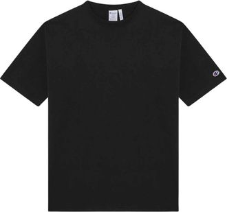 Champion Crewneck T-Shirt Made in USA - - Tops - Herren - Schwarzk - S