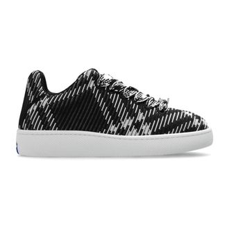 Burberry Check Knit Box Sneakers - - Shoes - Damen - Schwarzk - 41 EU