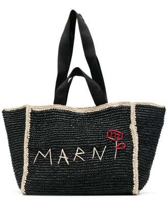 Marni sac &agrave; main Sillo - Noir