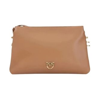 Pinko Pinko, Femme, Sacs, Brun, Taille: ONE Size Triplet Mini Vitello Morbido