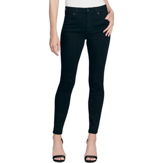 Jessica Simpson Damen Adored Curvy High Rise Skinny Standard Jeans, Od, schwarz, 32