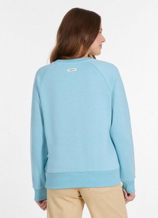 Ragwear Sweatshirt JOANN mit Rundhalsausschnitt, aus Baumwolle und Polyester, unifarben