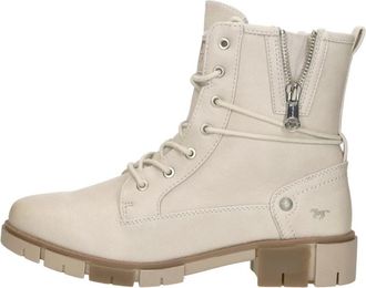 Mustang Femme, Chaussures, Beige, Taille: 40 EU Bottines &agrave; lacets