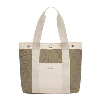 Barbour Healy Tote - Femme - Sacs - Vert - Taille: ONE Size