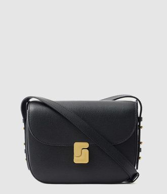 SOEUR Sac Bellissima Mini Noir Caviar