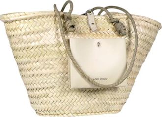 CRAIE STUDIO Femme, Sacs, Beige, Taille: ONE Size Calanques Panier