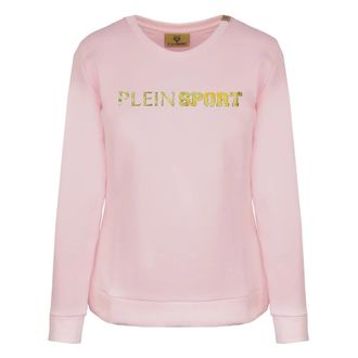 Plein Sport Femme, Sweatshirts et sweats à capuche, Rose, Taille: 42 FR Sweat à Manches Longues Col Rond Sportif