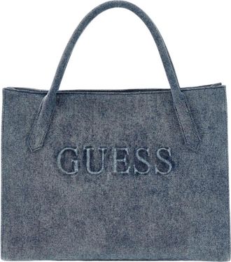Guess Femme, Sacs, Bleu, Taille: ONE Size Jodi Tote