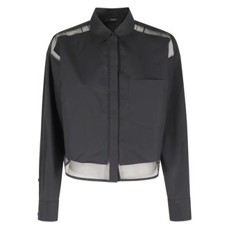 Seventy Femme, Blouses et Chemises, Noir, Taille: 36 FR Camicia