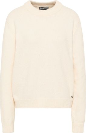 Dreimaster Dreimaster Strickpullover Damen Wollweiss