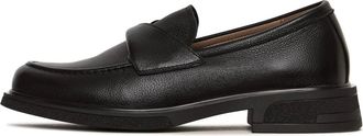 Cesare Gaspari Femme, Chaussures, Noir, Taille: 41 EU Classic Leather Twist Mocassins