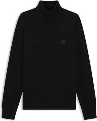 BOSS Hommes Akiro S Pull à col roulé en Coton et Cachemire