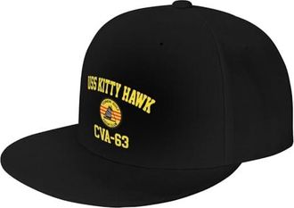 Generic L&eacute;g&egrave;re Casquette De Camionneur USS Kitty Hawk Cva-63 Anti-Soleil Cap Unisexe Casquette Baseball Outdoor, Et&eacute;, Snapback Hat