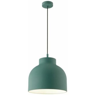 Brilliant Lampe, Sven Pendelleuchte 1flg t&uuml;rkis, Metall, 1x A60, E27, 40W,Normallampen (nicht enthalten)
