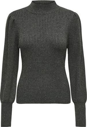 Only Pull en Maille ONLKATIA Pull en Maille Dark Grey Melange S Dark Grey Melange S